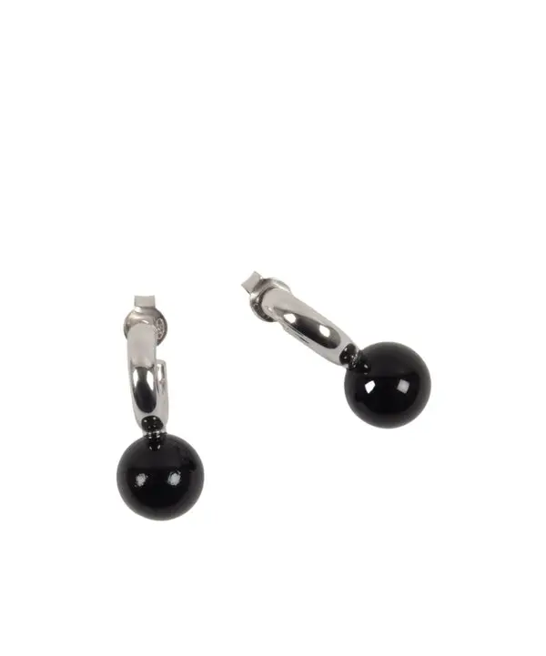 LEMAIRE Polka Dot Hoop Earrings