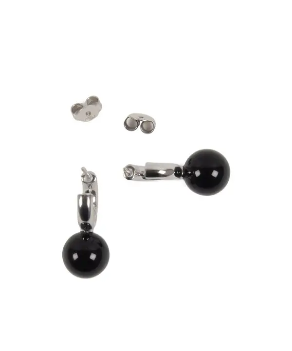 LEMAIRE Polka Dot Hoop Earrings