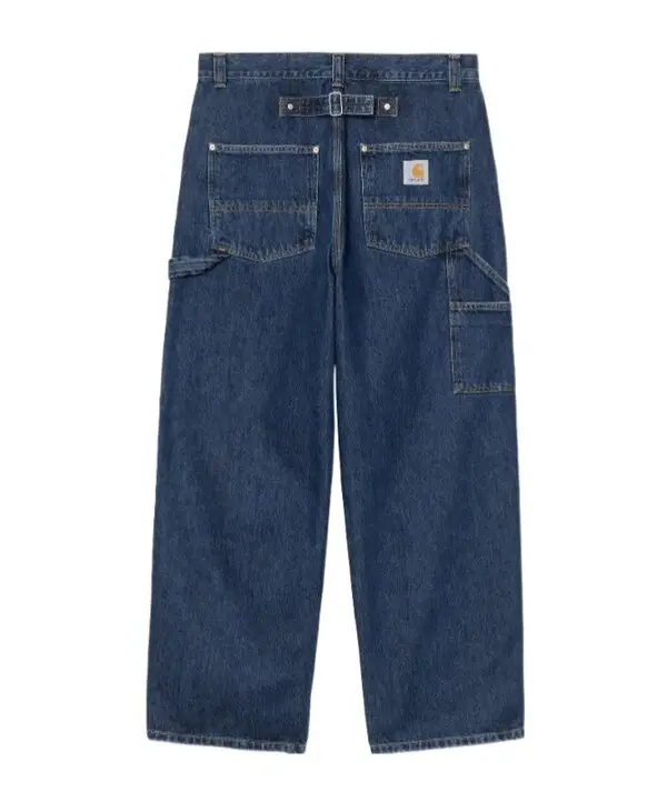 Carhartt Work In Progress Belmont Back-buckle Jeans - Blue