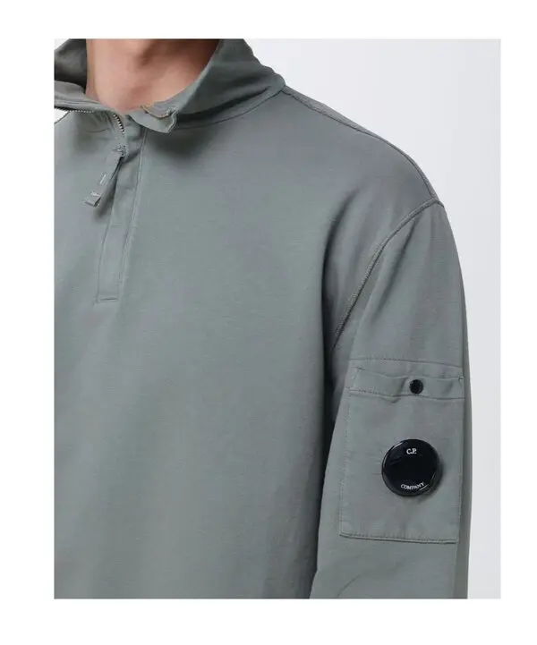 C.P. COMPANY Half Zip Lens Sweatshirt