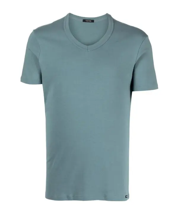TOM FORD V-neck Stretch-cotton T-shirt