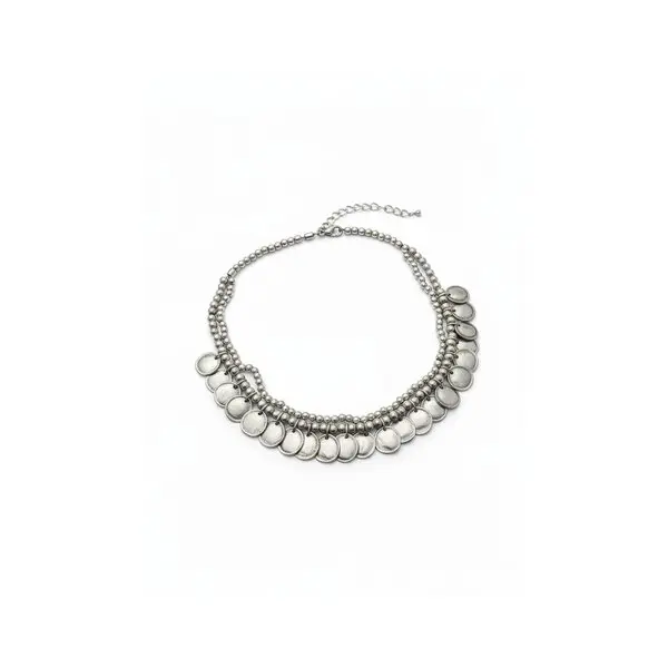 BY VIRGO Eudora -plated Brass Necklace - Silver