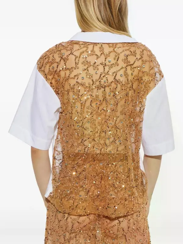 Munthe Naoko Sequin-embellished Shirt