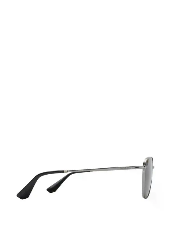 Burberry Metal Check Square Sunglasses