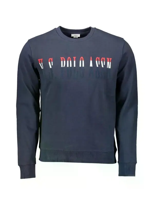 U.s. Polo Assn. Logo-print Crew Neck Sweater