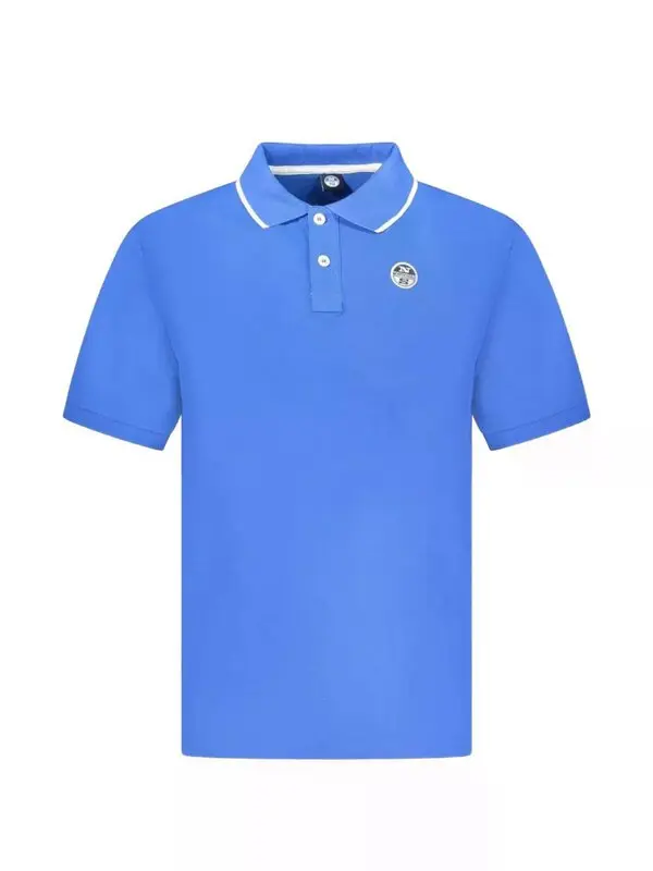 NORTH SAILS Logo-embroidered Polo Shirt - Blue