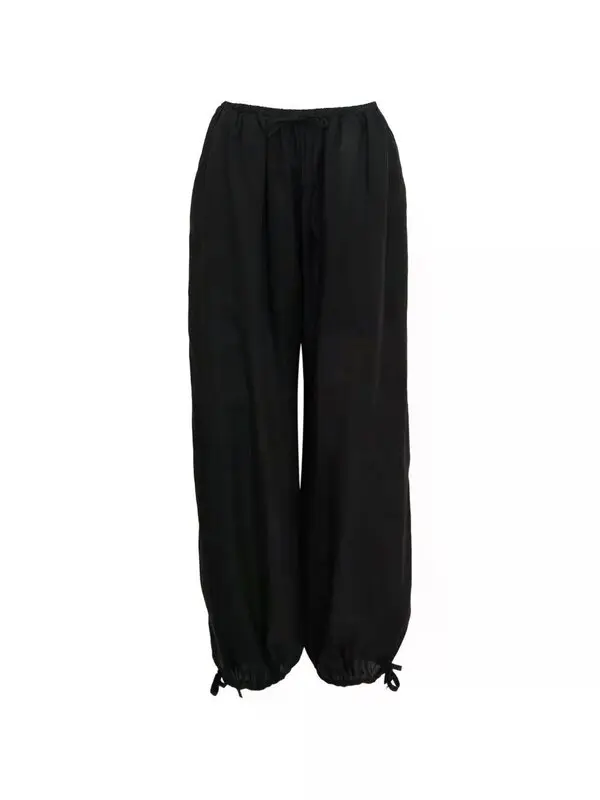 THE LOOM Drawstring Waist Tie-fastening Trousers