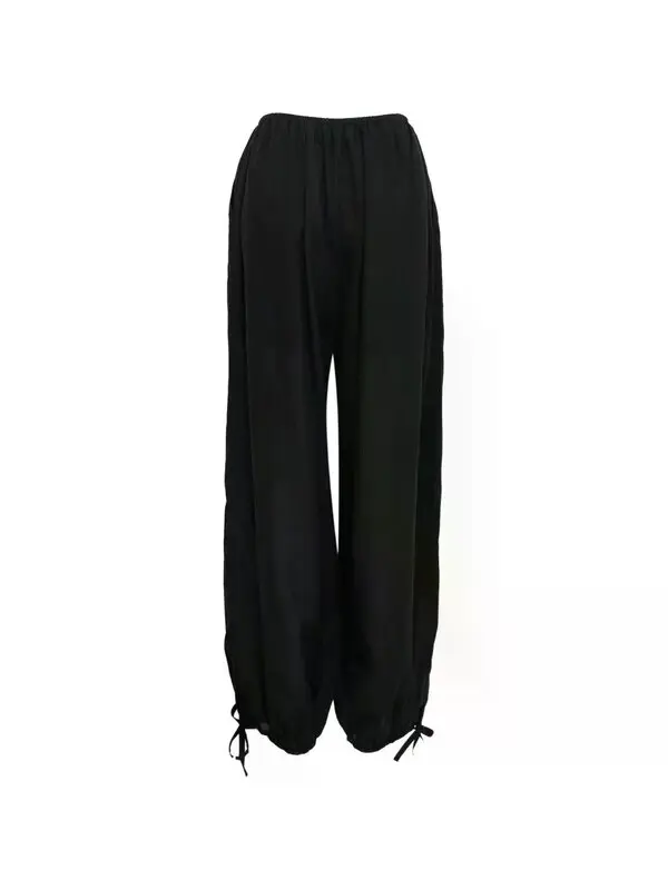THE LOOM Drawstring Waist Tie-fastening Trousers