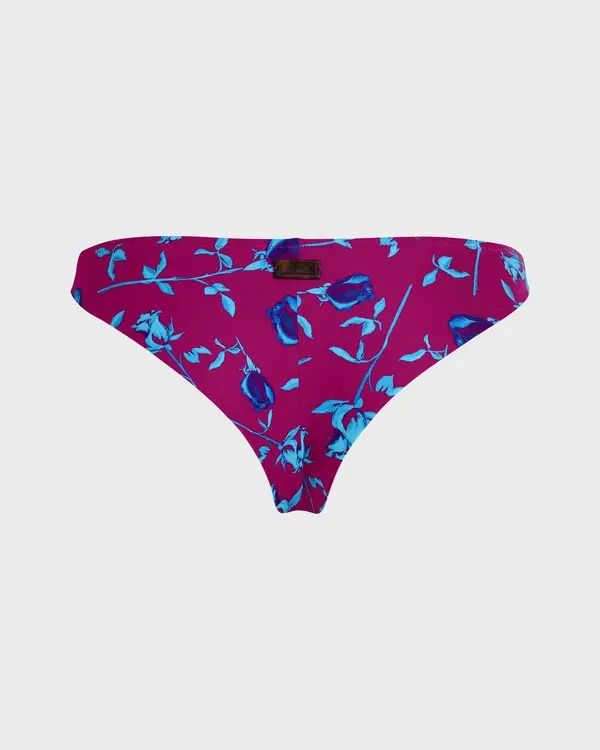 Vilebrequin Roses Tanga Bikini Bottom