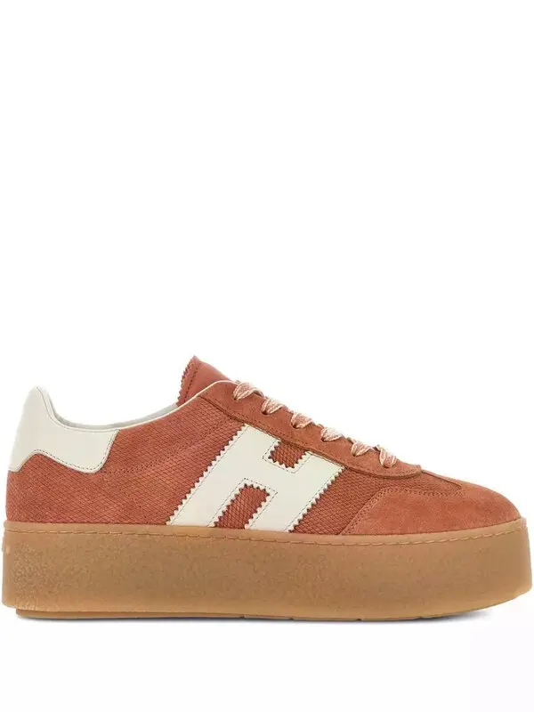 Hogan H698 Platform Sneakers - Orange
