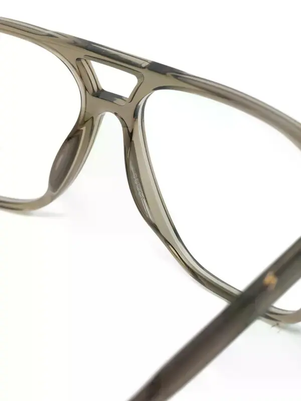 VOGUE EYEWEAR Pilot Frame Double Bridge Glasses