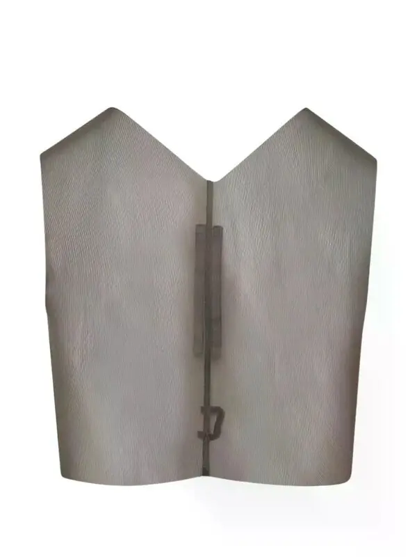 Rick Owens Sheer Sleeveless Crop Top