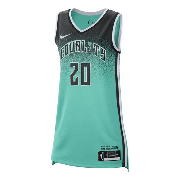 Nike Sabrina Ionescu New York Liberty Dri-fit Wnba Victory Jersey - Mint