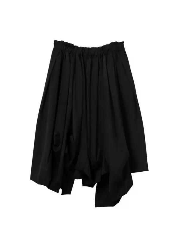 Comme Des Garçons Asymmetric Panelled Shorts