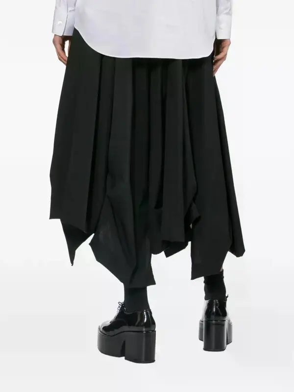Comme Des Garçons Asymmetric Panelled Shorts