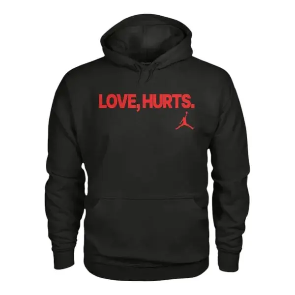 JORDAN X Jalen Hurts Love Hurts Hoodie - Black