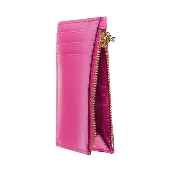 Gucci Luce Card Case Wallet - Pink