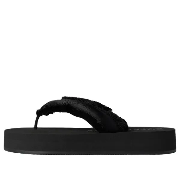 Balenciaga Jet Lag Thong - Black