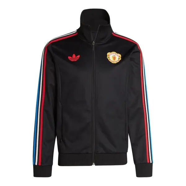 Adidas Manchester United Stone Roses Originals Track Jacket - Black