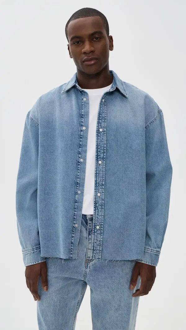 FRAME Relaxed Denim Shirt