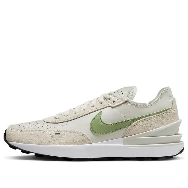 Nike Waffle One Leather Sneakers - Light Bone/phantom/white