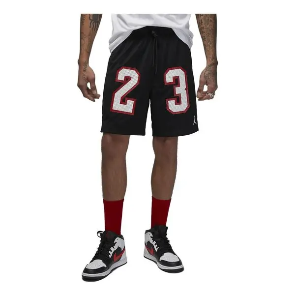 JORDAN Essentials Graphic Mesh Shorts