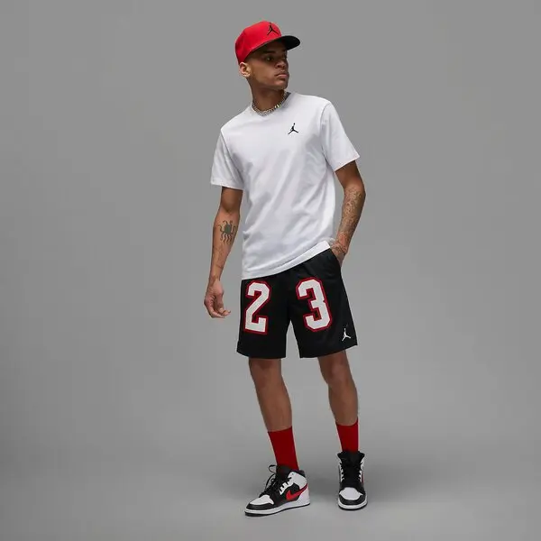 JORDAN Essentials Graphic Mesh Shorts