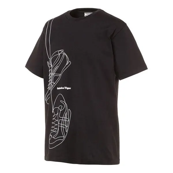 Onitsuka Tiger Graphic Tee - Black