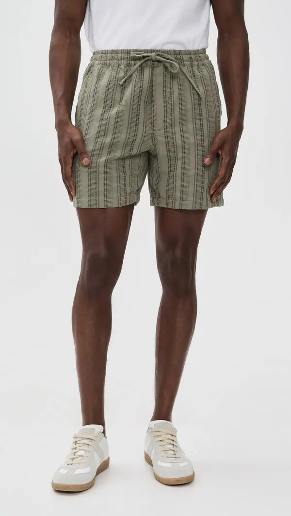 Marine Layer Dobby Stripe Shorts