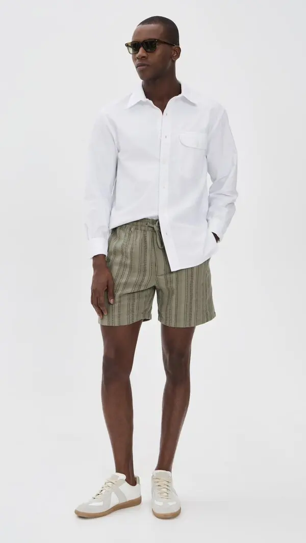 Marine Layer Dobby Stripe Shorts