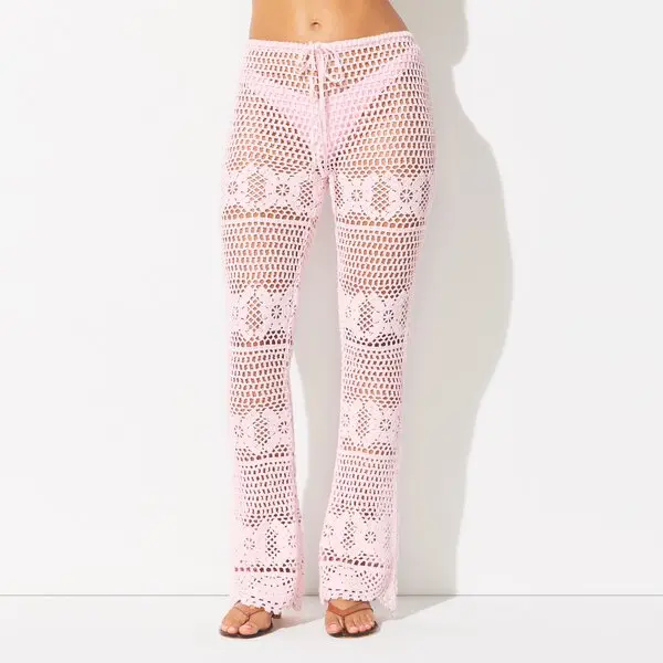 SKIMS Crochet Flare Swim Cover-up Pants