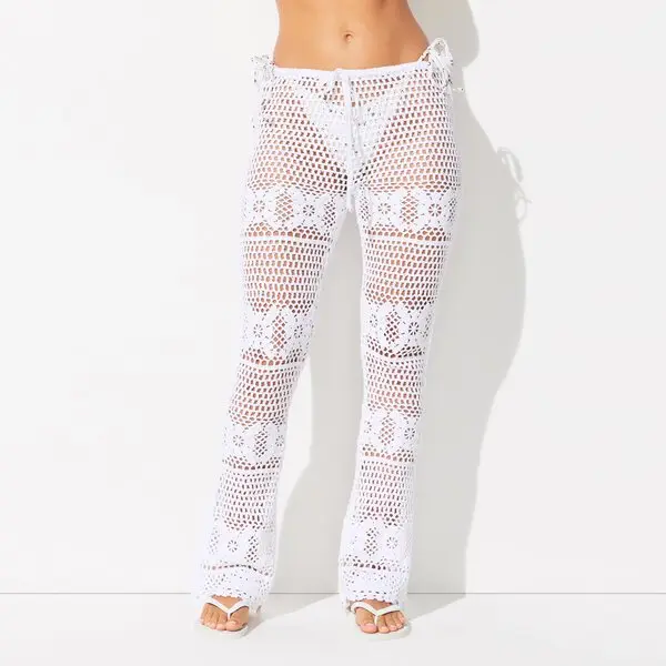 SKIMS Crochet Flare Pant