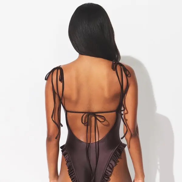 SKIMS Low Back One Piece Swimsuit
