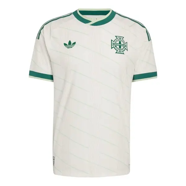 Adidas Northern Ireland 2026 Away Authentic Jersey - Cloud White/tech Forest