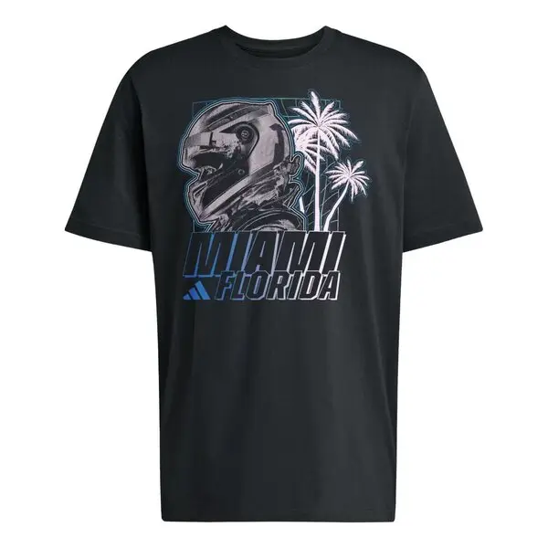 Adidas Miami Race T-shirt - Black