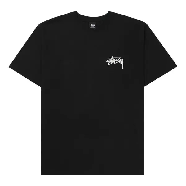 StÜssy Fuzzy Dice T-shirt - Black