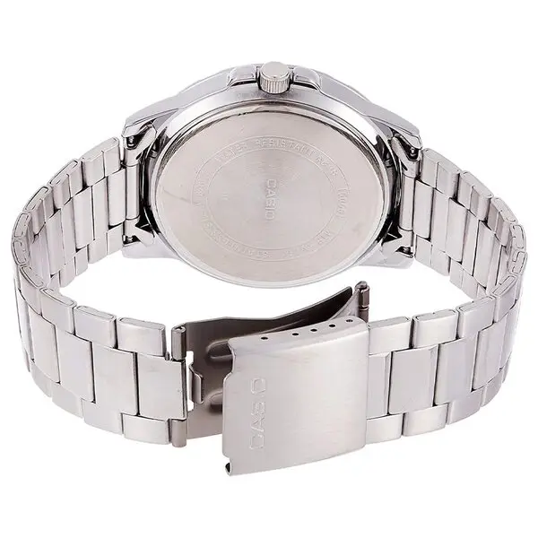 Casio Stainless Steel Analog Watch - Silver