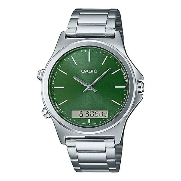 Casio Classic Business Analog-digital Watch - Green