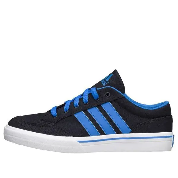 Adidas Gvp Canvas St Skate Shoes - Black/blue/white