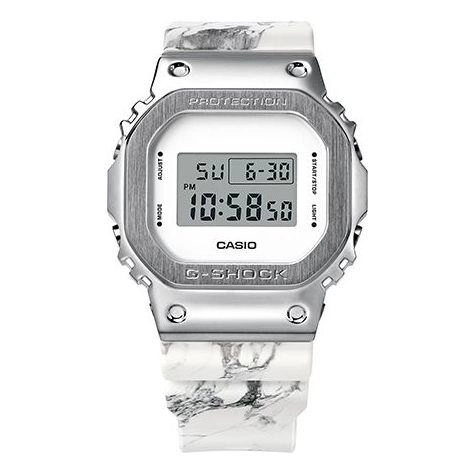 Casio G-shock Shockproof Analog/digital Watch - White Silver
