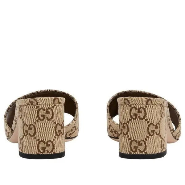 Gucci Slide Sandal - Camel/brown