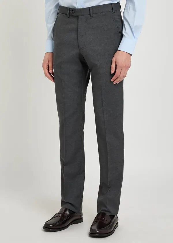 Emporio Armani Checked Wool Suit