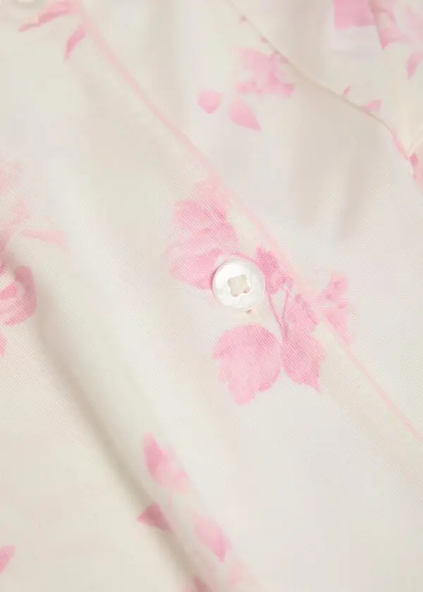 Eberjey Gisele Floral-print Jersey Pyjama Set - Pink