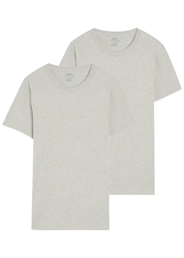 Polo Ralph Lauren Logo-embroidered Stretch-cotton T-shirt