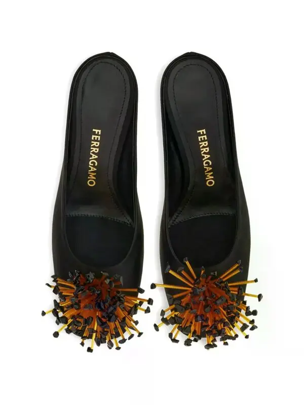 FERRAGAMO Embellished Mules