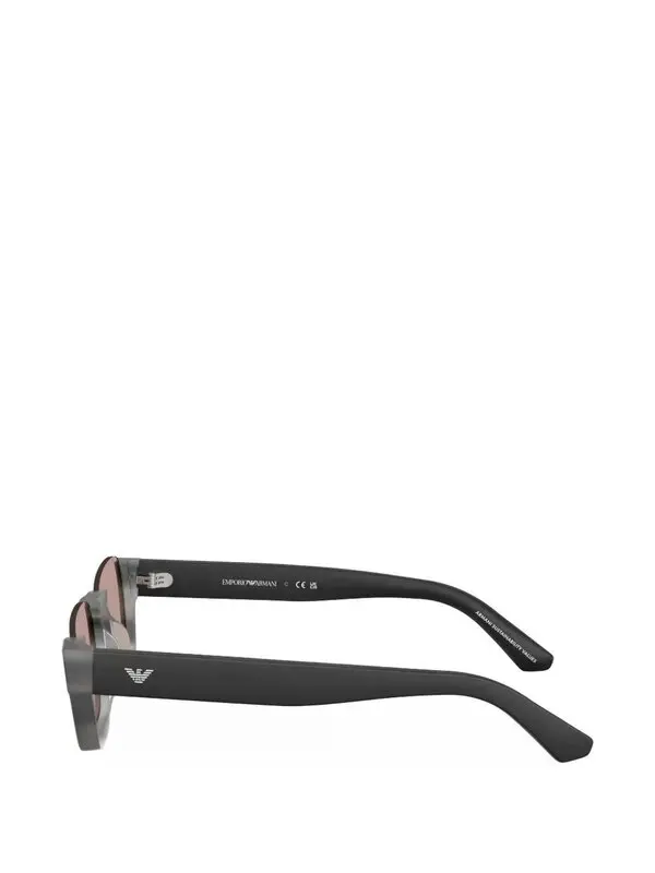 Emporio Armani Rectangle Frame Sunglasses