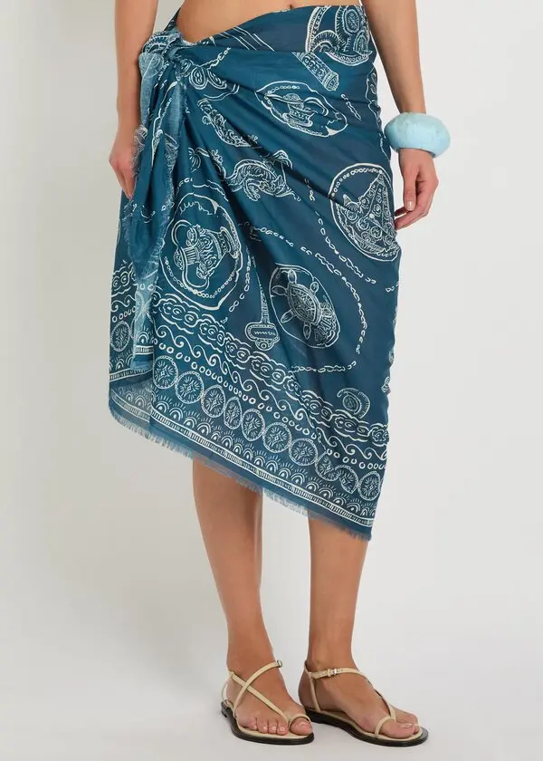 ALEMAIS Alemasis Lucky Printed Cotton Pareo