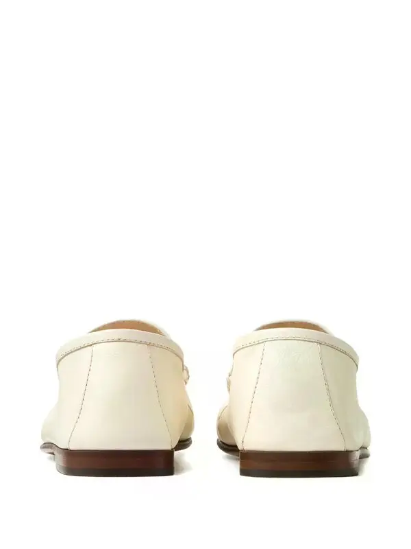 Versace Medusa '95 Leather Loafers - Neutrals