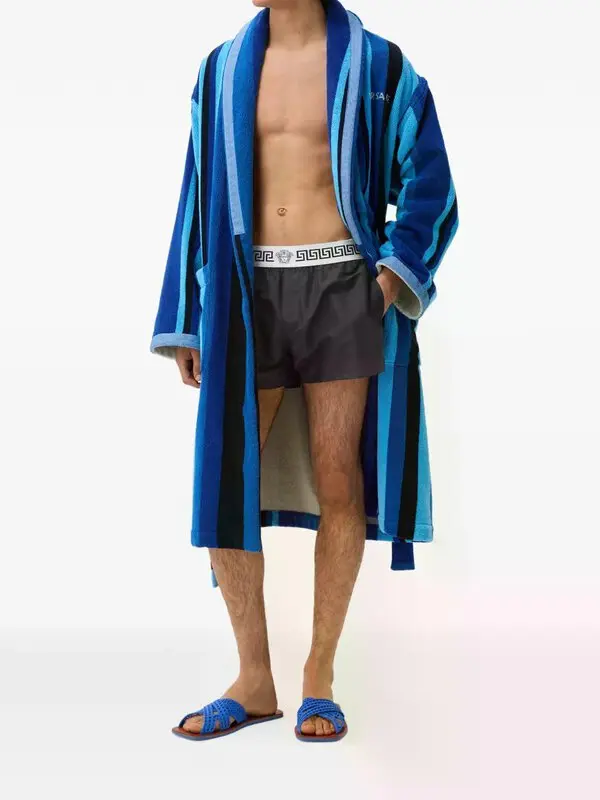 Versace Greca Border Medusa Swim Shorts