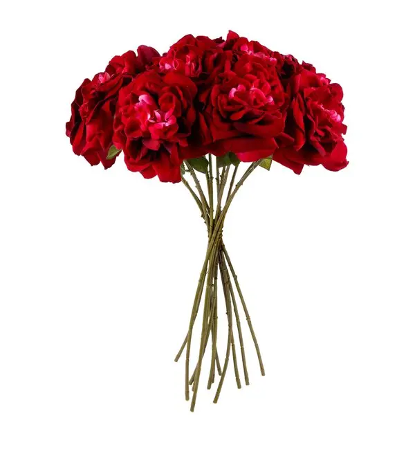 SILK-KA Artificial Rose Flower Bouquet